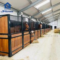 China Modern Or Customized Horse Stable Safety And Secure Design High Durability 20mm Plastic Wood Infill Material for sale