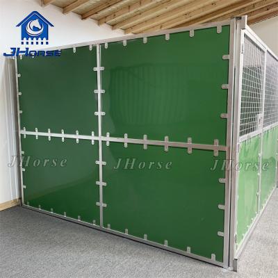 China Low Maintenance Portable Horse Stable High Durability Standard Front Type Customizable for sale