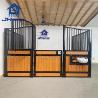 China Customized Horse Stall Fronts Bamboo Fillin Wood Type Swing Door Or Sliding Door Steel And Bamboo for sale