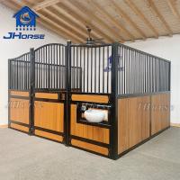 China Customized Horse Stall Fronts Bamboo Fillin Wood Type Swing Door Or Sliding Door Steel And Bamboo for sale