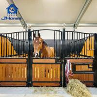 China Customizable Horse Stables Pine Or Plastic Wood Practical And Durable for sale