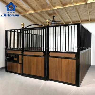 China Length Welded European Horse Stall Fronts Swing Door Or Sliding Door for sale