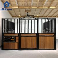 China Length Welded European Horse Stall Fronts Swing Door Or Sliding Door for sale
