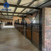 China 2.3m Height Horse Stable Perfect For Farms And Horse Stable Powder Coated Or Galvanized Surface Treatments for sale