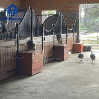 China 2.3m Height Horse Stable Perfect For Farms And Horse Stable Powder Coated Or Galvanized Surface Treatments for sale