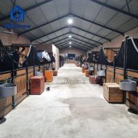 China 2.3m Height Horse Stable Perfect For Farms And Horse Stable Powder Coated Or Galvanized Surface Treatments for sale