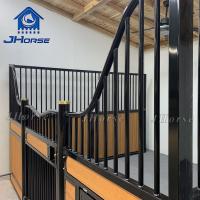 China Sliding Door Welded Weave Technique Horse Stall Fronts With Powder Coated Surface Treatment for sale