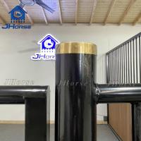 China Customized Horse Stall Fronts Made Of Steel And Bamboo For Stable Welded Weave Technique for sale
