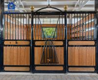 China Length Customized Welded Horse Stall Fronts For Farms Sturdy And Durable Design for sale