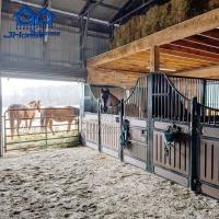 China 8ft Customized Frame Width Portable Horse Stall Panels For Horse Stable Stall for sale