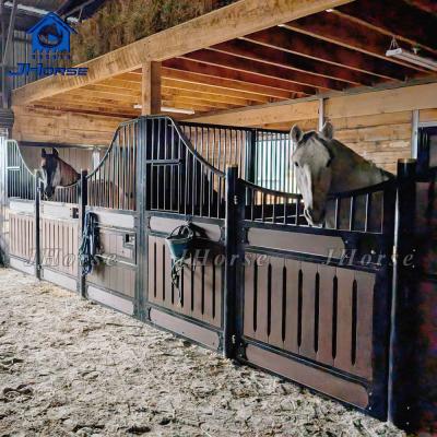 China 8ft Customized Frame Width Portable Horse Stall Panels For Horse Stable Stall for sale