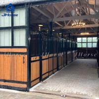 China Horse Stall With Customized Frame Width And Height Customizable Options Horse Stable for sale