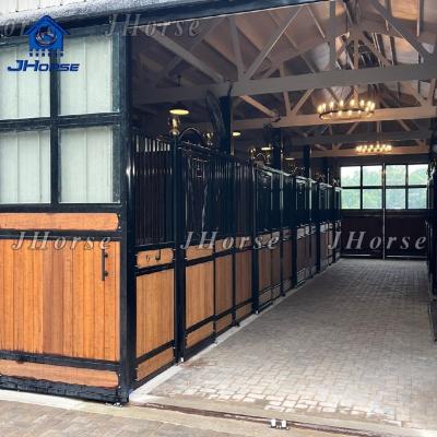 China Horse Stall With Customized Frame Width And Height Customizable Options Horse Stable for sale