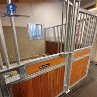 China Weatherproof European Horse Stalls Customized Swing Door Or Sliding Door for sale