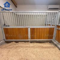 China Weatherproof European Horse Stalls Customized Swing Door Or Sliding Door for sale