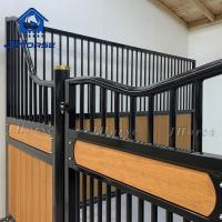 China Weatherproof Welded European Horse Stalls For All Climates And Environments 2.2m Height 3.0 Length for sale