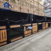 China Weatherproof Welded European Horse Stalls For All Climates And Environments 2.2m Height 3.0 Length for sale