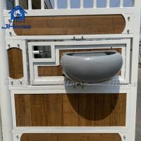 China Horse Stable Stall With Swing Door And Pine Fillin Wood Type Horse Stall Fronts for sale