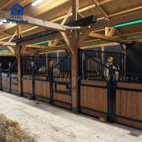 China Stable Rust Resistant Horse Stables Powder Coated Surface Treatment for sale