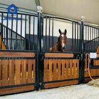 China Customized Horse Stable Stall Stable Doors For Horses In Steel And Bamboo Or Customized for sale