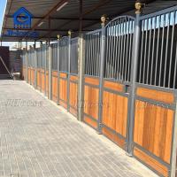 China Customized Horse Stable Stall Stable Doors For Horses In Steel And Bamboo Or Customized for sale