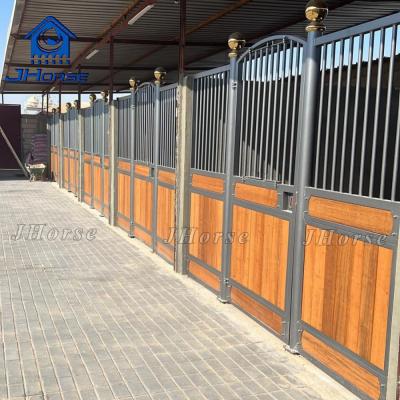 China Customized Horse Stable Stall Stable Doors For Horses In Steel And Bamboo Or Customized for sale