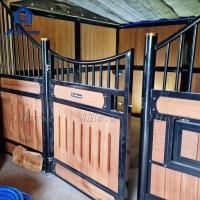 China 14ft 3.0m Bamboo Horse Stable Customized Door Size For Secure Comfortable Horsekeeping for sale