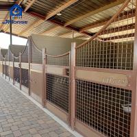 China Strong Durable Easily Assembled Portable Horse Stall Panels Bamboo Horse Stable Box for sale