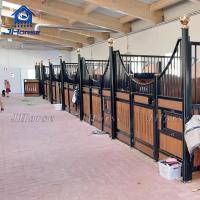 China Affordable Livestock Horse Stable Bamboo Or Pine Infill Material For Budget Friendly Option for sale