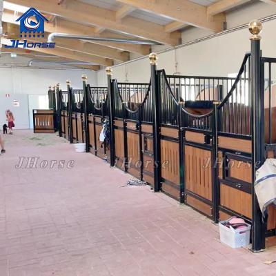 China Affordable Livestock Horse Stable Bamboo Or Pine Infill Material For Budget Friendly Option for sale