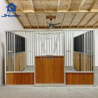 China Vertical Bar Horse Stall Panels For In Horse Barn / Stable Power Coated Surface for sale