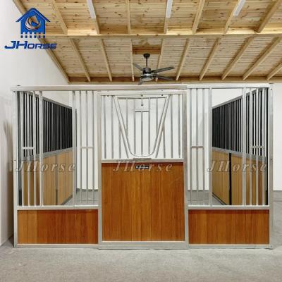 China Vertical Bar Horse Stall Panels For In Horse Barn / Stable Power Coated Surface for sale
