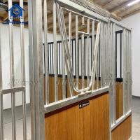 China Vertical Bar Horse Stall Panels For In Horse Barn / Stable Power Coated Surface for sale