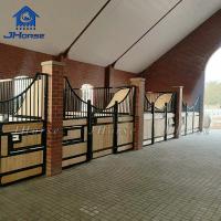 China 10ft Length Horse Stall Panels Pine Infill Material Easy Assembled Portable for sale