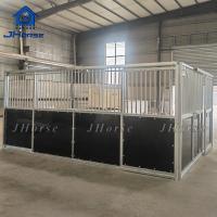 China Easy Assembled Heavy Duty Portable Wooden Equestrian Farm Horse Stable Stall for sale