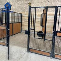China Custom Indoor Horse Riding Durable Anti Rust Steel Horse Stable for sale