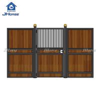 China Farm Portable Metal Design Horse Box Stable Fronts Horse Stall Panels for sale