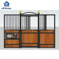 China Outdoor Safety Horse Stables Stalls Panel Window and Door Size Customized for sale