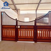 China American Standard Customized Size Portable Horse Stable Stalls Boxs Barn Front Doors and Partition Manufacturer for sale