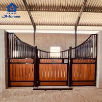 China American Standard Customized Size Portable Horse Stable Stalls Boxs Barn Front Doors and Partition Manufacturer for sale