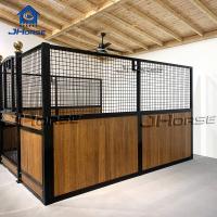 China Factory Direct Sales Of High-quality European Style Horse Stables Horse Barn Stalls For Horse Racing Arenas for sale