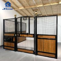 China Factory Direct Sales Of High-quality European Style Horse Stables Horse Barn Stalls For Horse Racing Arenas for sale