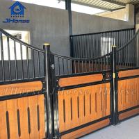 China European Design Horse Stable Stall Bamboo Filled  Custom Size Horse Equipment Horse Warehouse for sale