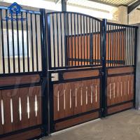 China Sturdy Horse Stables Stall Bamboo Wood Board Horse Stable Panel Horse Stall Sliding Doors for sale
