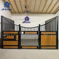 China Customized Permanent Horse Stall Panels Bamboo Infill Material Easy Assembled Portable for sale