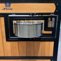 China Customized Safe Design Bamboo Horse Stable Horse Stall Fronts With Socializing Window for sale