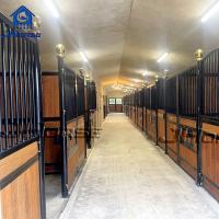 China European Style Horse Stable Stall With Feeder Front Panel Moisture Proof Horse Equipment for sale