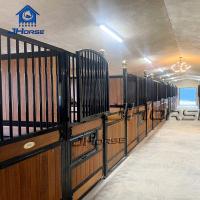 China European Style Horse Stable Stall With Feeder Front Panel Moisture Proof Horse Equipment for sale