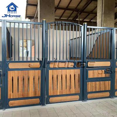 China European Style Horse Stable Stall With Feeder Front Panel Moisture Proof Horse Equipment for sale