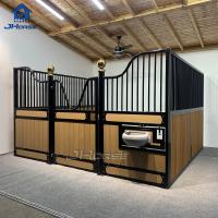 China Customized Horse Stall Dividers Pine Wood Side Back Panel Partition Division Wall for sale